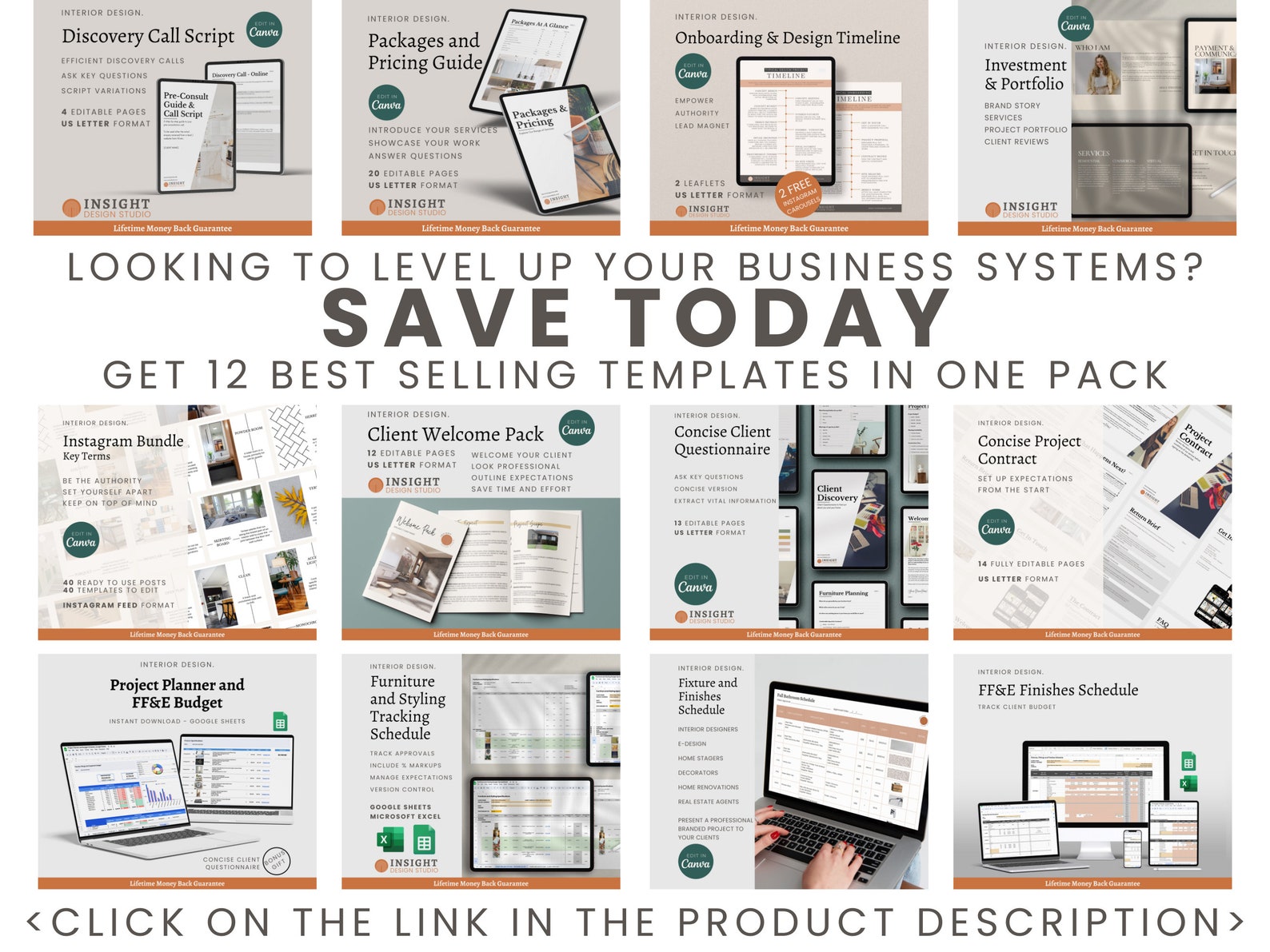 Interior Design Fixture and Finishes Schedule | Canva Template ...