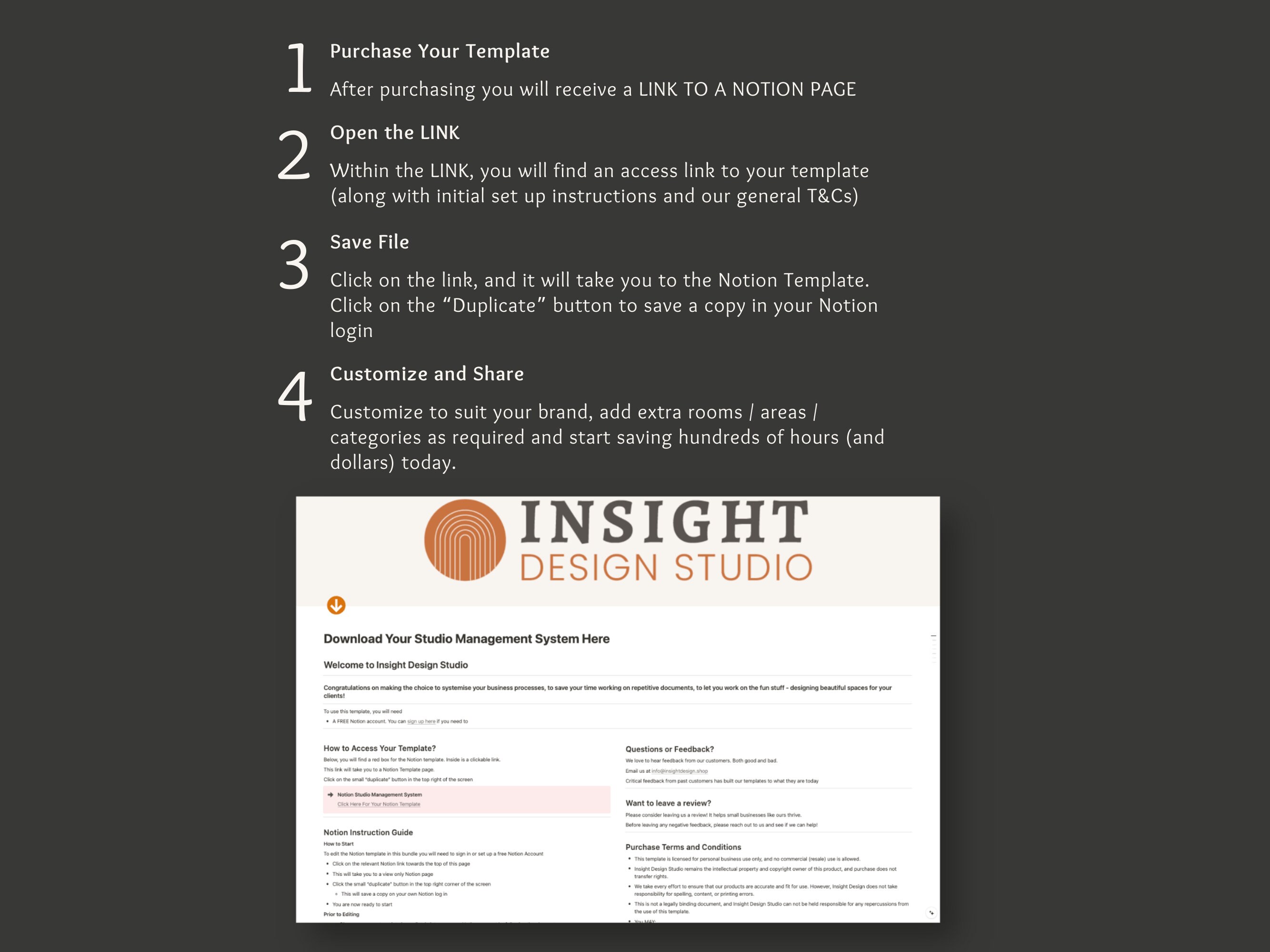 Interior Design Studio Management System - Notion Template - Vendor ...