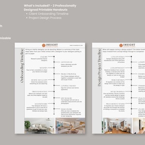 Interior Design Client Timeline | Typical Client Journey | Onboarding ...
