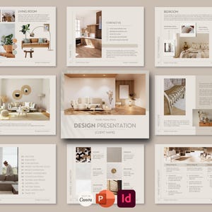 FFE Finishes Schedule and Design Presentation Template Bundle for ...