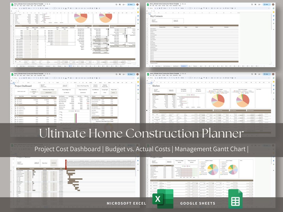 Ultimate Home Construction Renovation Remodel Custom Build, Excel ...