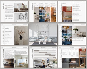 Interior Design Proposal Template Interior Design Presentation Project ...