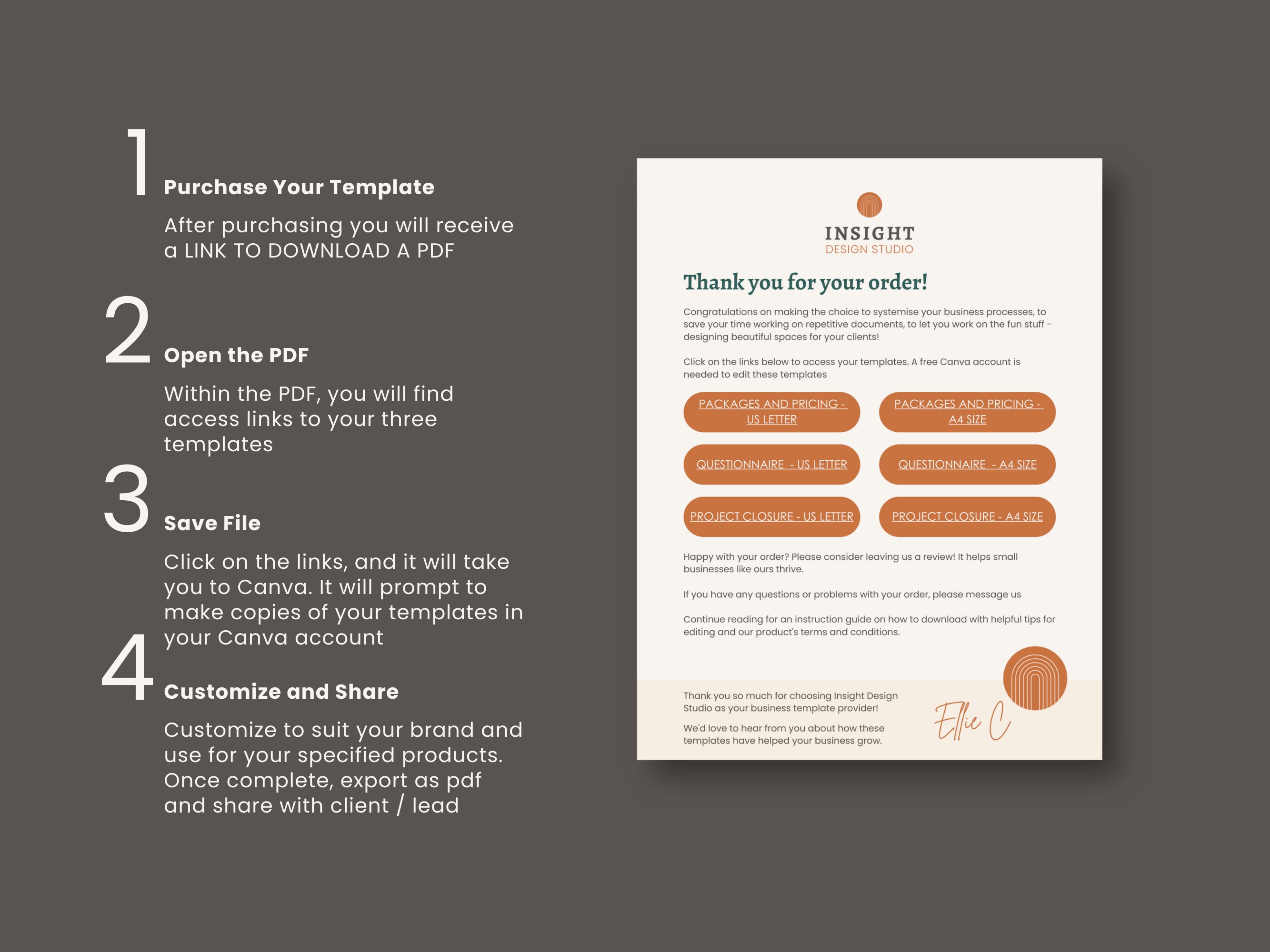 Interior Design Template Bundle - Kick Starter - Packages and Pricing ...