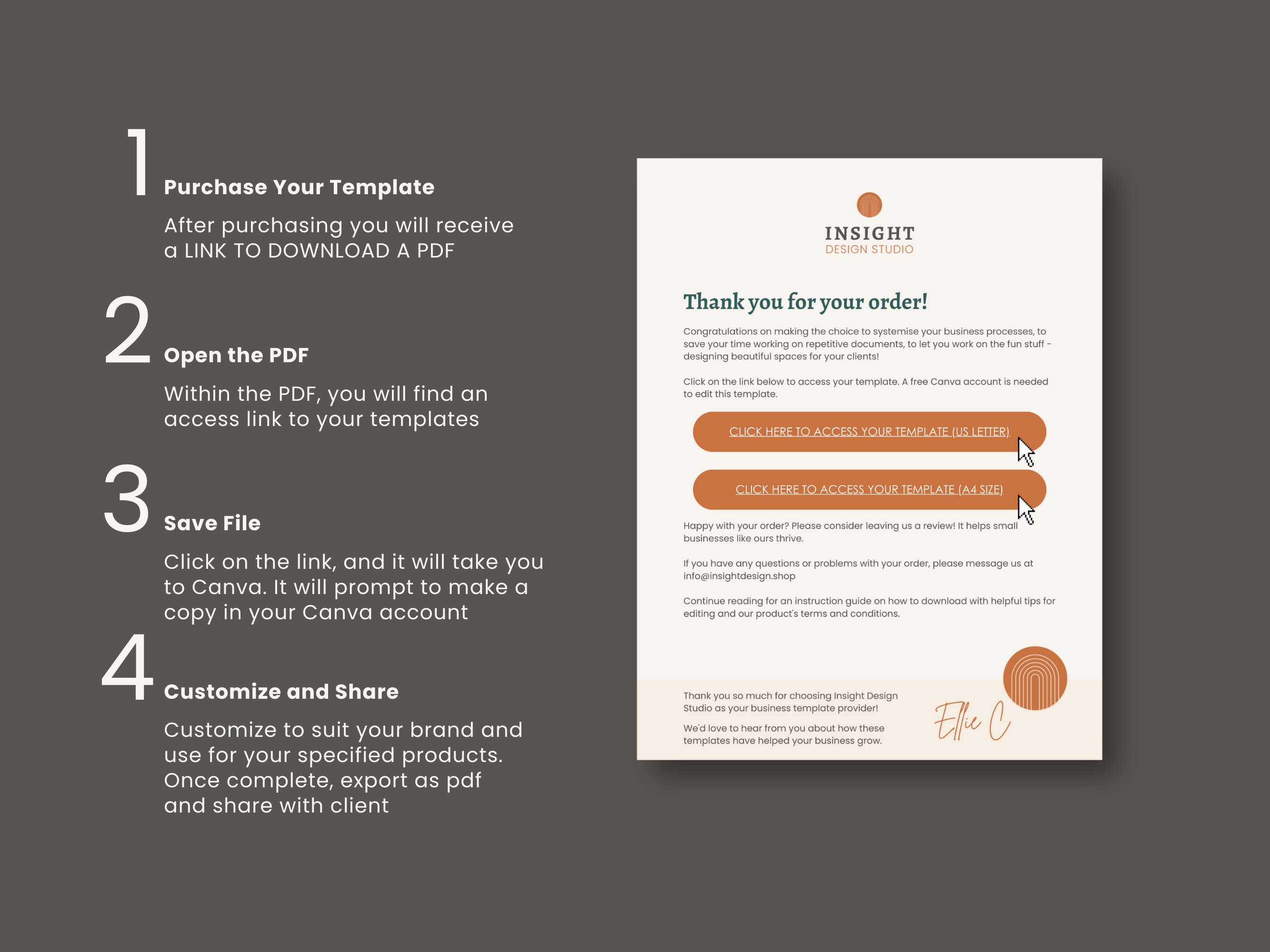 Interior Design Project Agreement Contract | Modern | E-design Contract ...