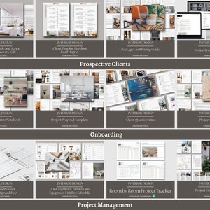 120+ Pages - Interior Design - Full Business Starter Pack - Bundle - 12 ...