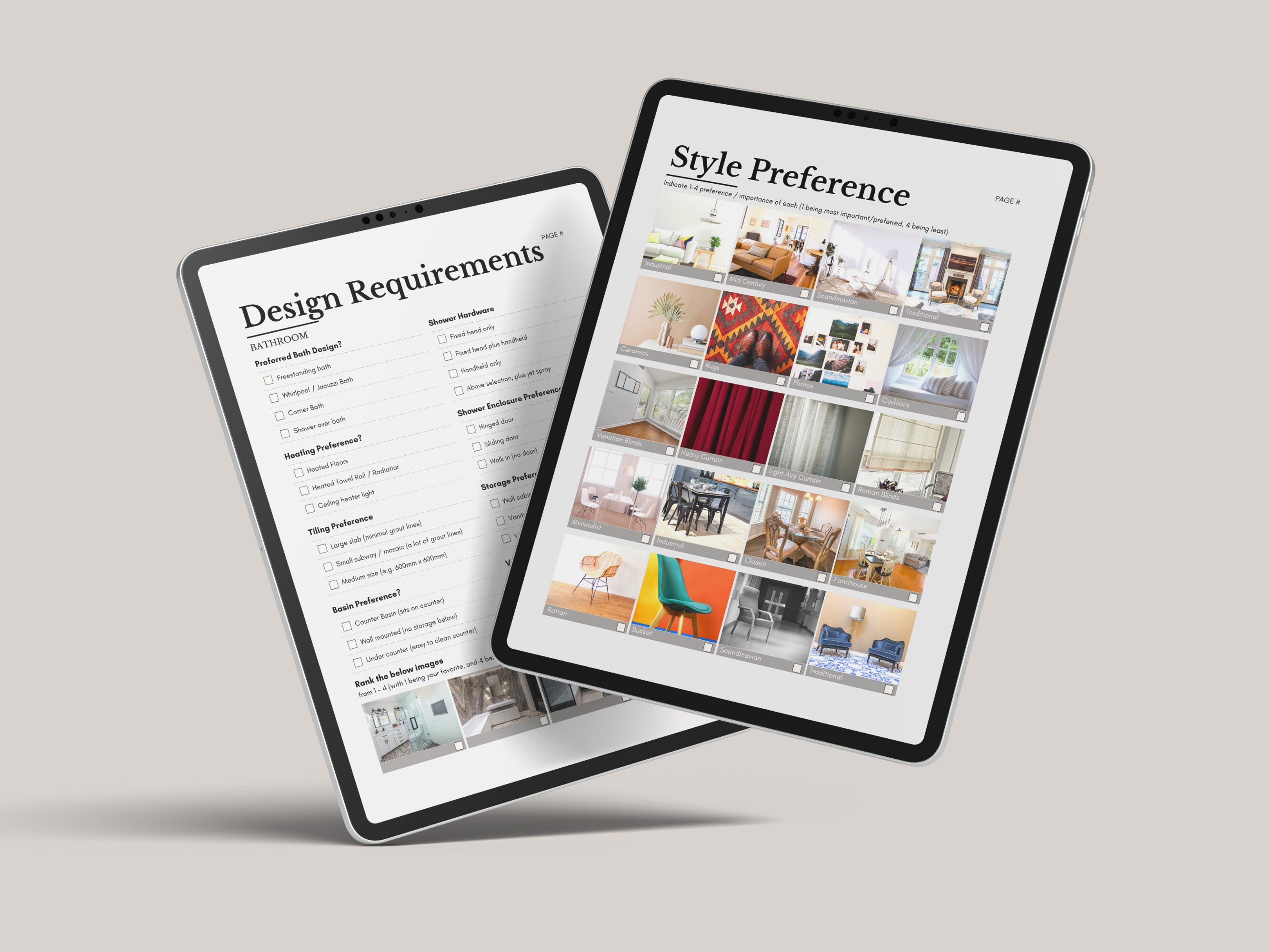 Interior Design Client Questionnaire - Discovery Form - Canva - Client ...