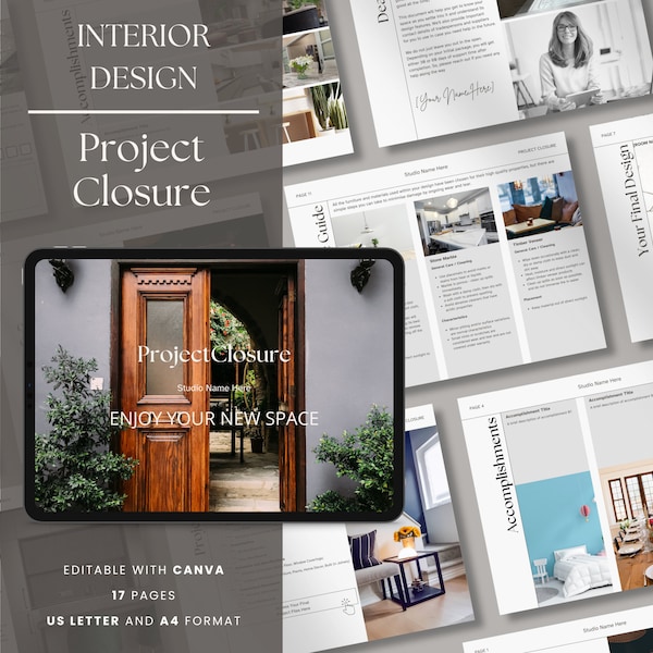 Design Booklet Template - Etsy