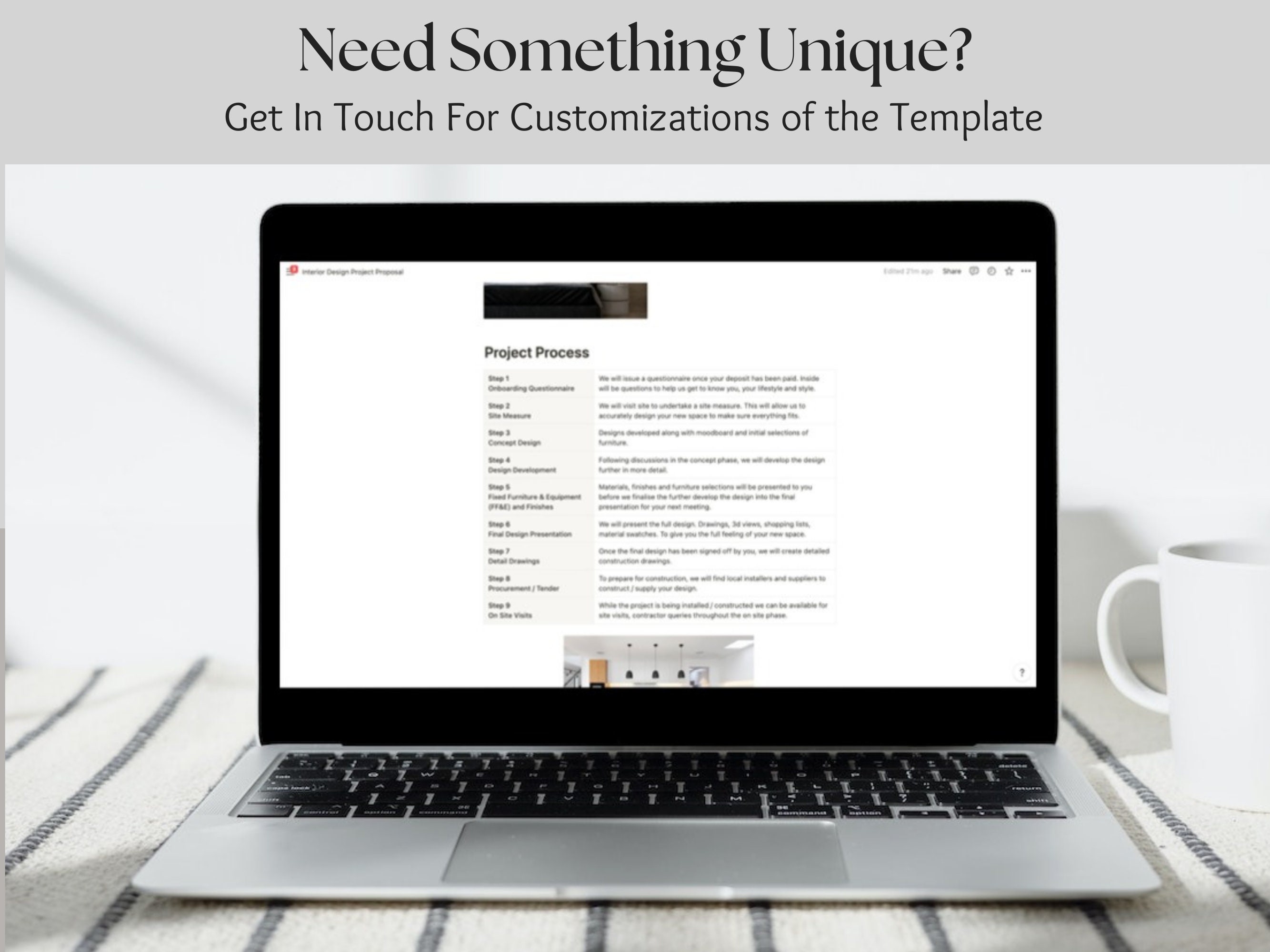 Interior Design Studio Management System - Notion Template - Vendor ...
