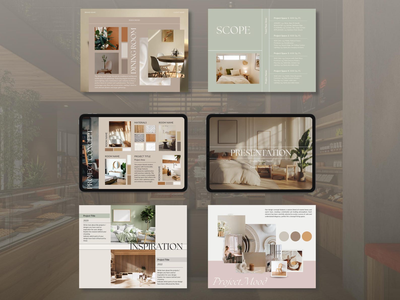 Design Presentation for Interior Projects- Designers Use Canva to ...