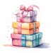 Birthday GIFTS Pastel Clipart Bundle - 10 High Quality JPG - Digital ...
