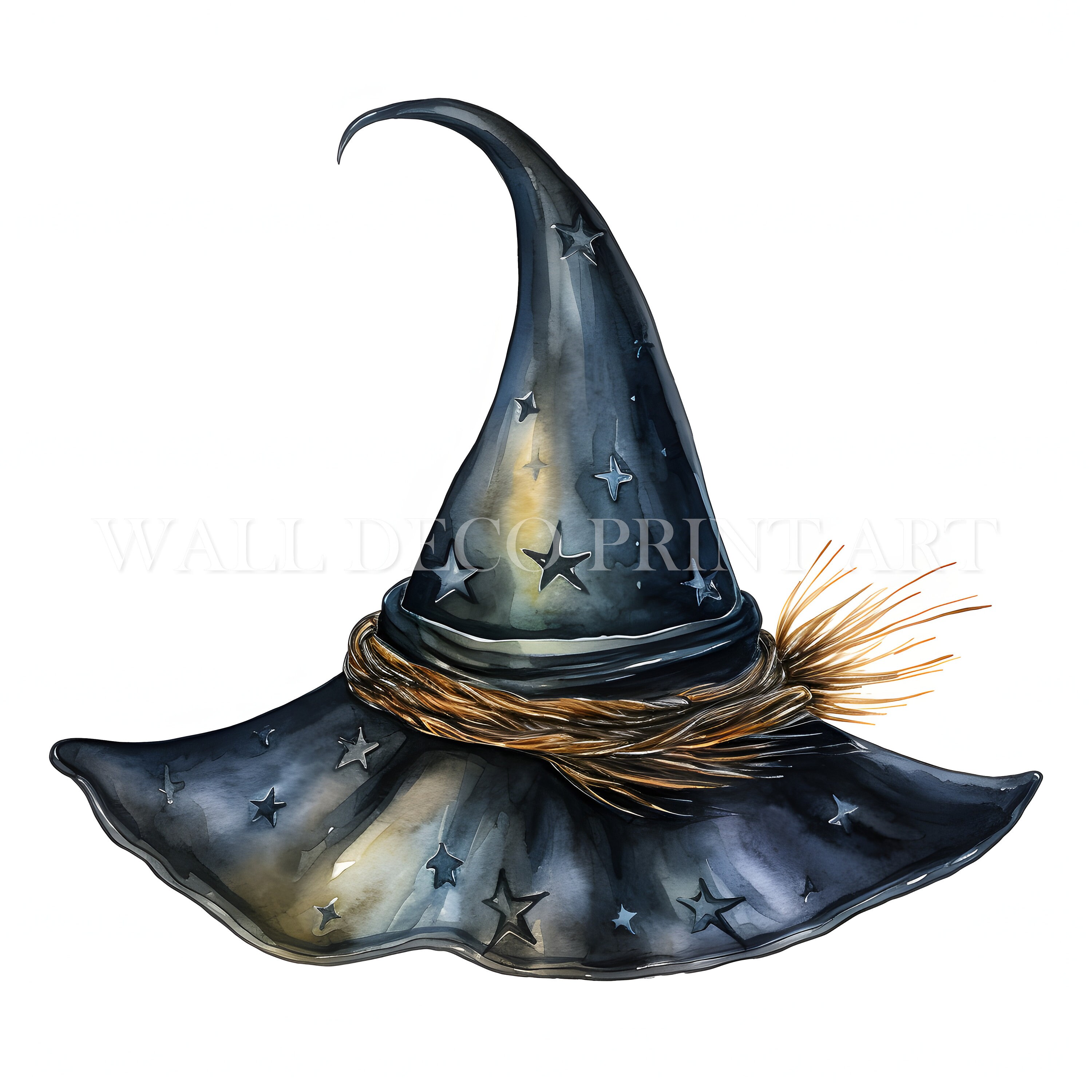 Beautiful Witch Hat Clipart Bundle 10 High Quality Jpgs - Etsy