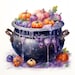 Halloween Bubbling Cauldron Clipart Bundle 10 High Quality - Etsy