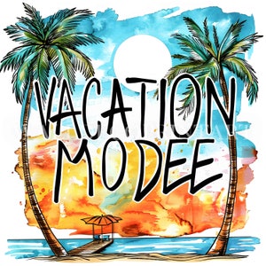 10 VACATION MODE Clipart Bundle - High Quality Jpgs - Digital Download ...