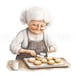 10 Baking Grandma Clipart - High Quality Jpgs - Digital Downloads ...