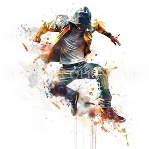 10 Parkour Clipart - High Quality Jpgs - Digital Downloads - Commercial ...