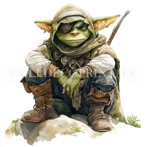 10 Goblin Thief Clipart - High Quality JPG - Digital Download ...