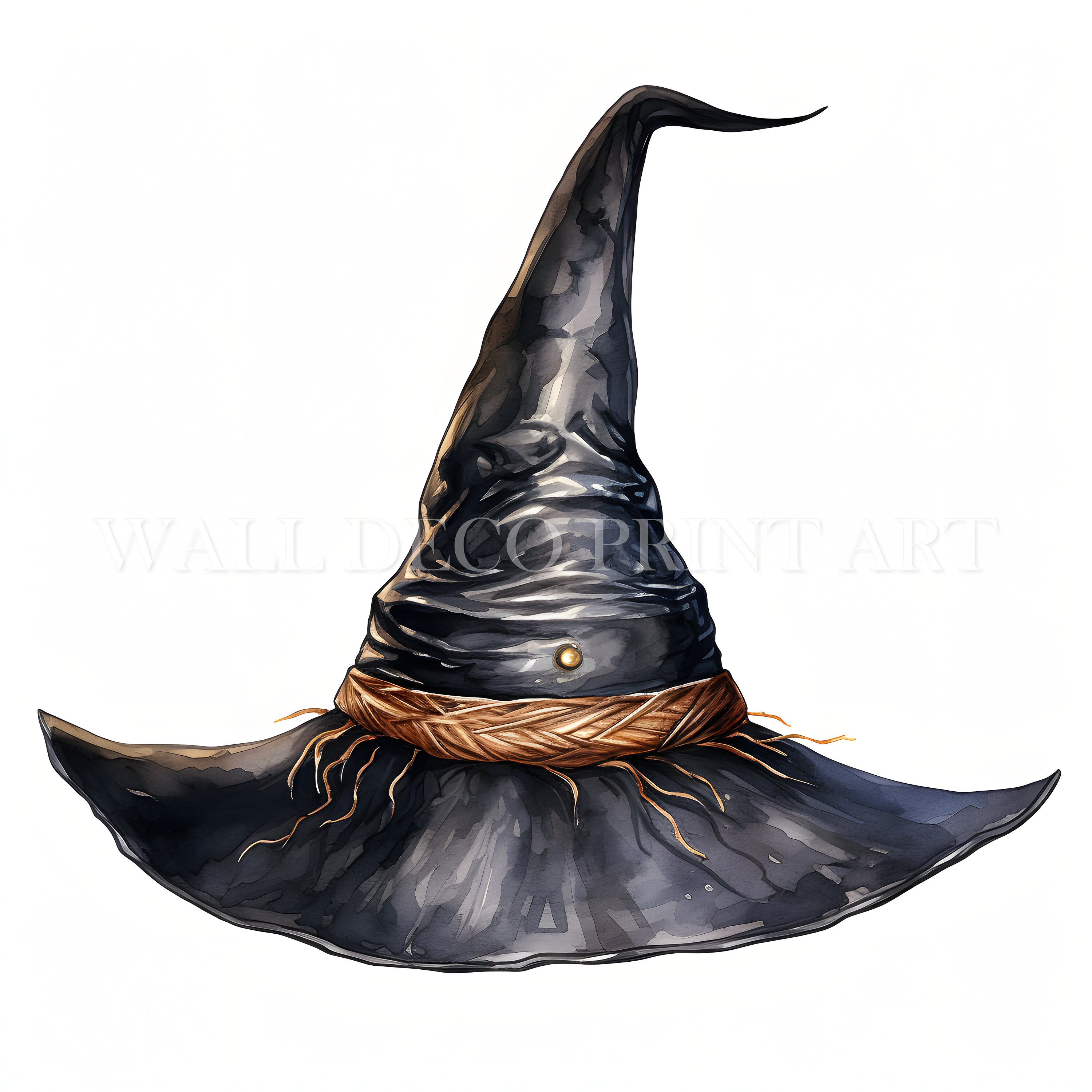 Beautiful Witch Hat Clipart Bundle 10 High Quality Jpgs - Etsy