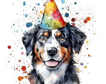 Colorful Happy Birthday Clipart Bundle 10 High Quality JPG Digital ...