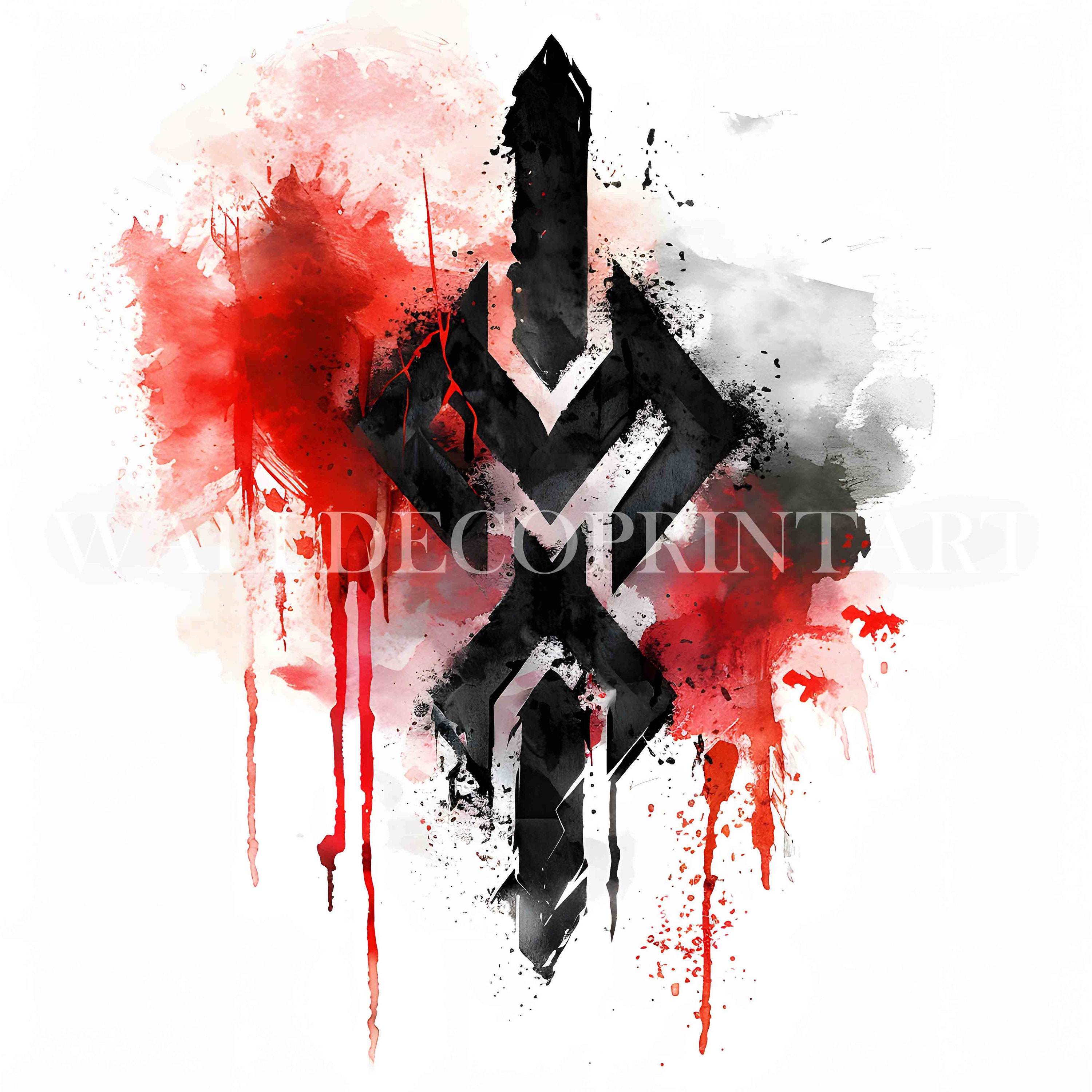20 Viking Rune Designs Clipart Bundle - High Quality Jpgs - Digital ...