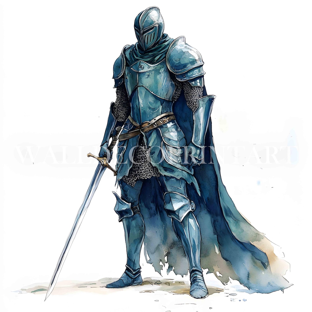 10 Armor Knight Clipart - High Quality JPG - Digital Download ...