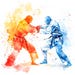 10 Jiu Jitsu Clipart - High Quality Jpgs - Digital Downloads ...