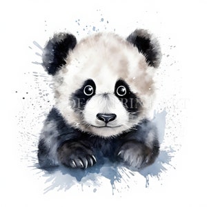 Beautiful Panda Clipart Bundle - 13 High Quality JPG - Digital ...