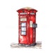London Post Box Clipart Bundle - 11 High Quality Jpgs - Digital ...