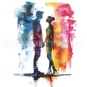 10 Abstract Colorful Figures Clipart Bundle - High Quality Jpgs ...