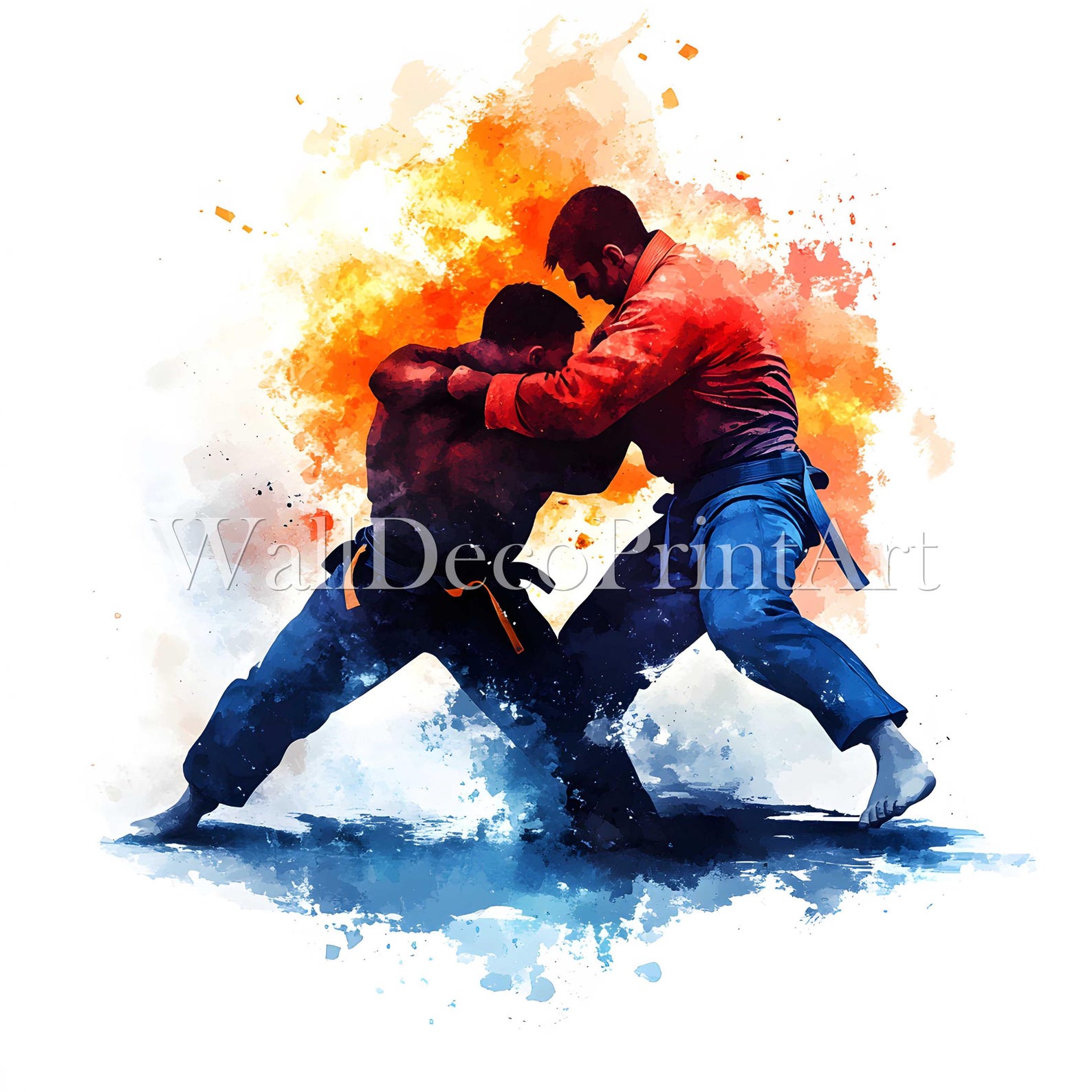 10 Jiu Jitsu Clipart - High Quality Jpgs - Digital Downloads ...