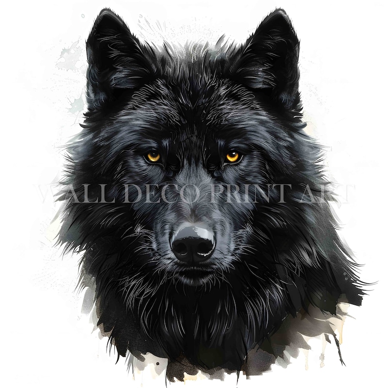Pencil Drawings of Wolves - Etsy
