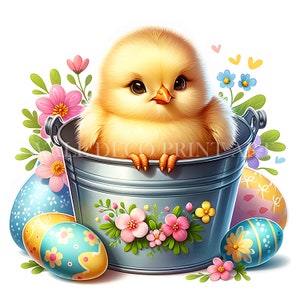 Cute Easter Animals Clipart Bundle - SET 2 - 10 High Quality JPG ...