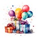 Birthday GIFTS Clipart Bundle - 14 High Quality Jpgs - Digital ...