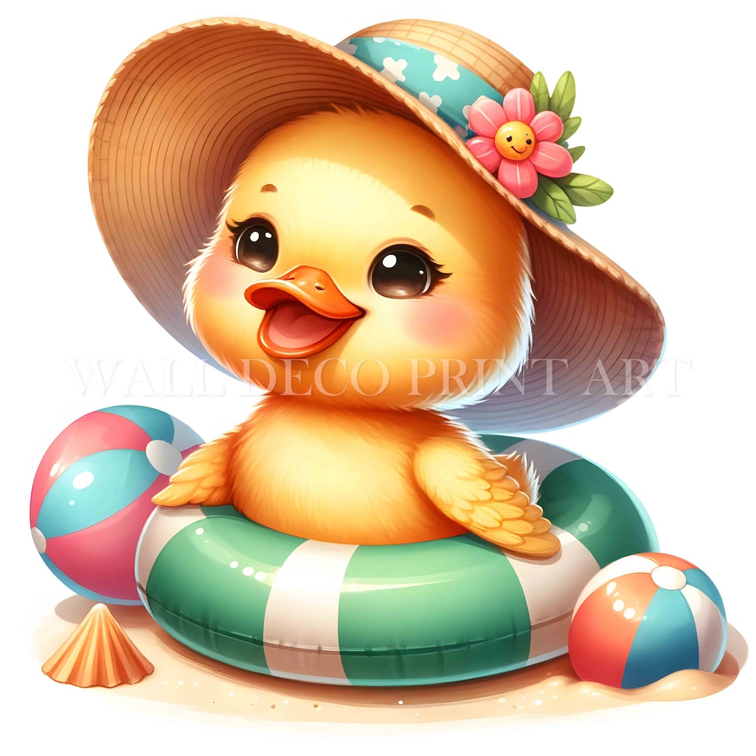 SUMMER ANIMALS SET 4 Clipart Bundle - 10 High Quality Jpgs - Digital ...