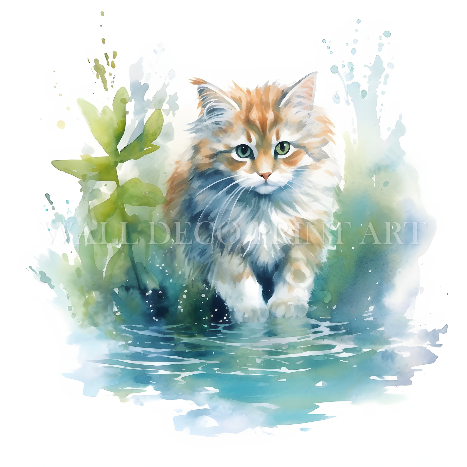 Beautiful CAT Clipart Bundle - 10 High Quality Jpgs - Digital Downloads ...