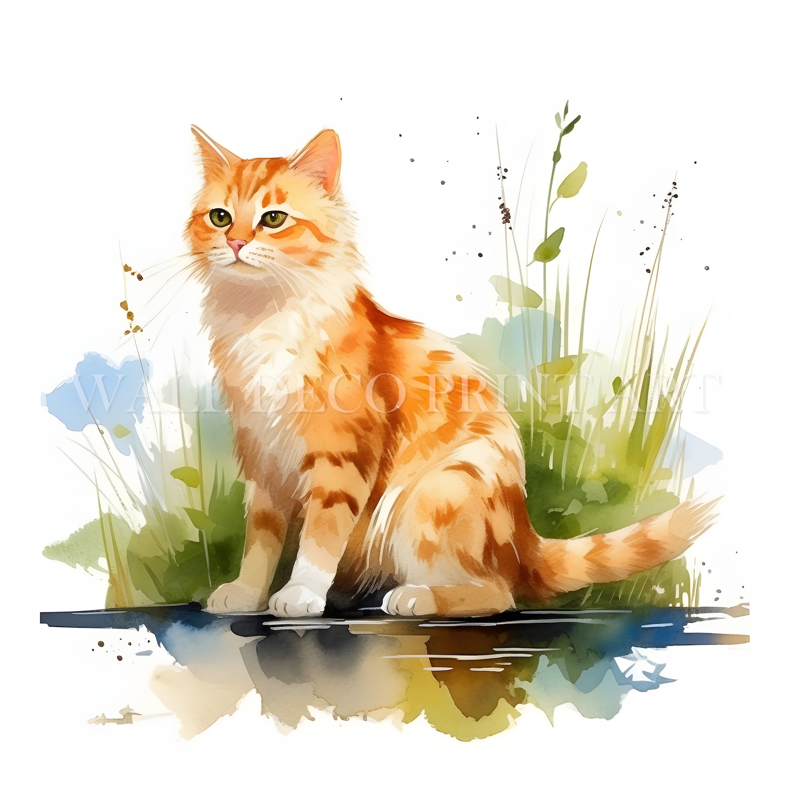 Beautiful CAT Clipart Bundle - 10 High Quality Jpgs - Digital Downloads ...