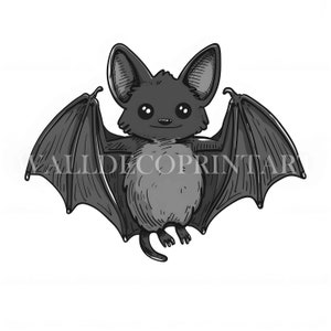 10 Cute Bat Clipart Bundle - High Quality Jpgs - Digital Downloads ...