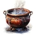 Halloween Bubbling Cauldron Clipart Bundle 10 High Quality - Etsy