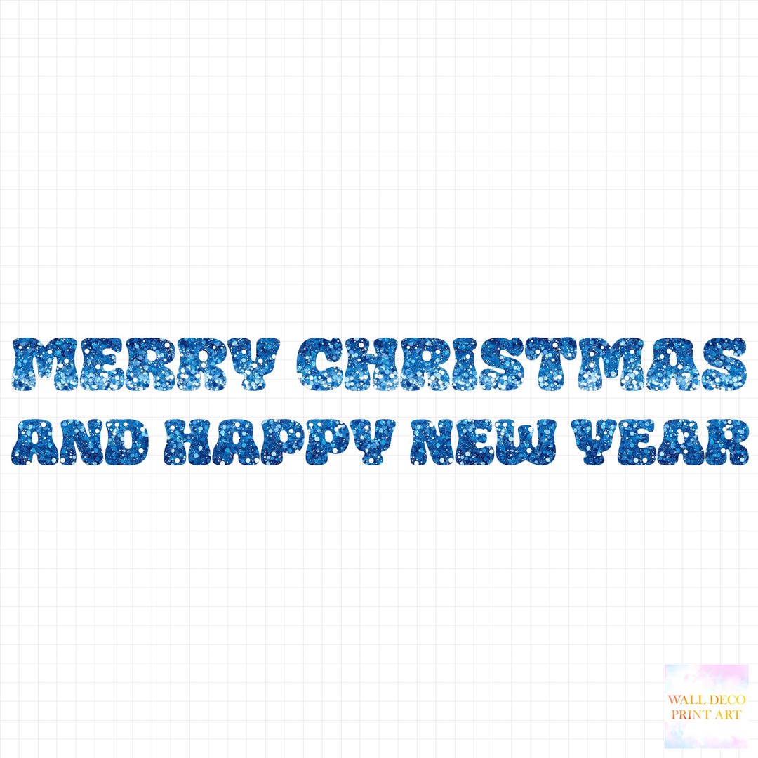 10 Happy New Year Glitter Clipart Bundle - High Quality PNG ...