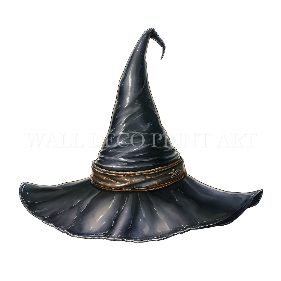 Beautiful Witch Hat Clipart Bundle - 10 High Quality Jpgs - Digital ...