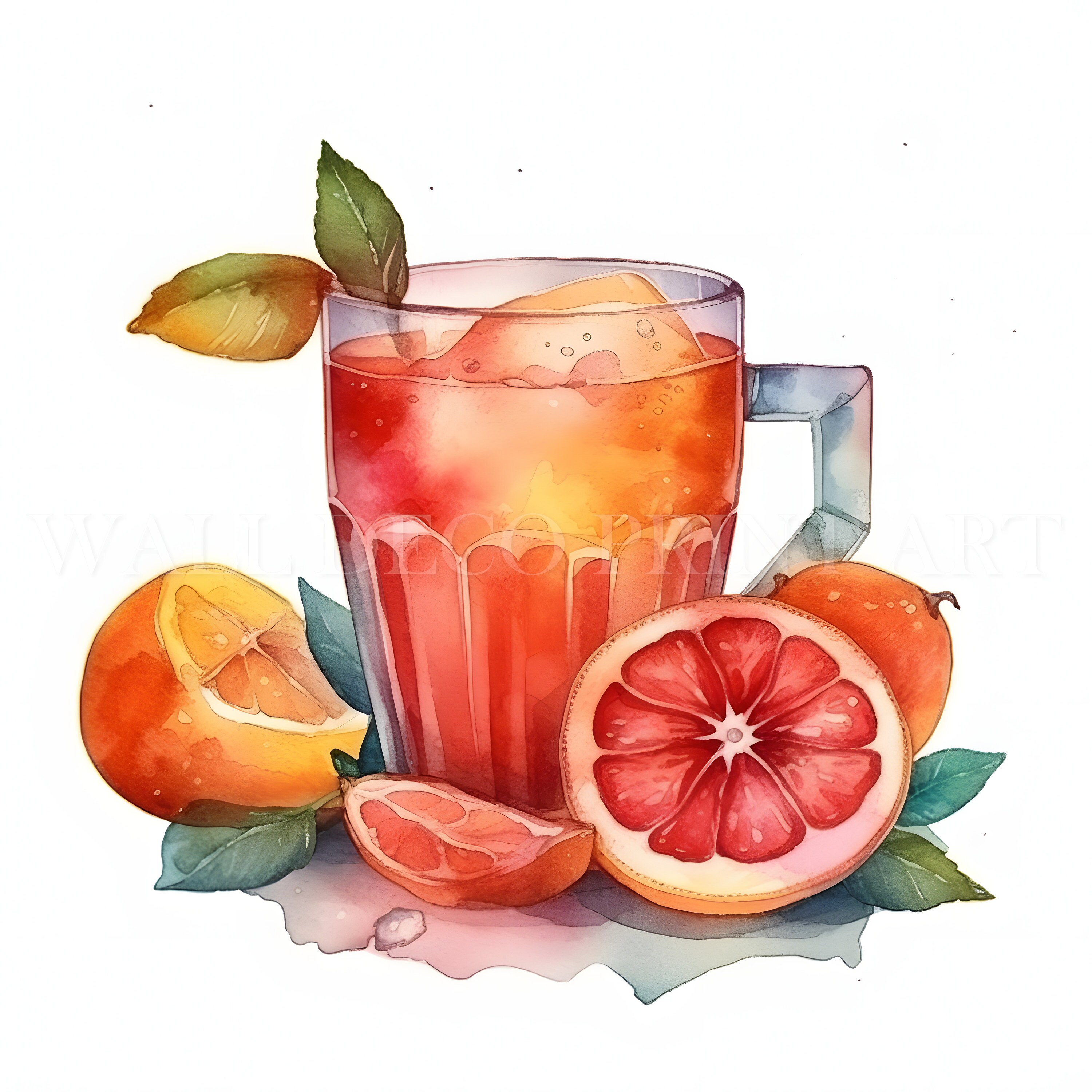 Summer Drink Clipart Bundle - 13 High Quality Jpgs - Digital Downloads ...