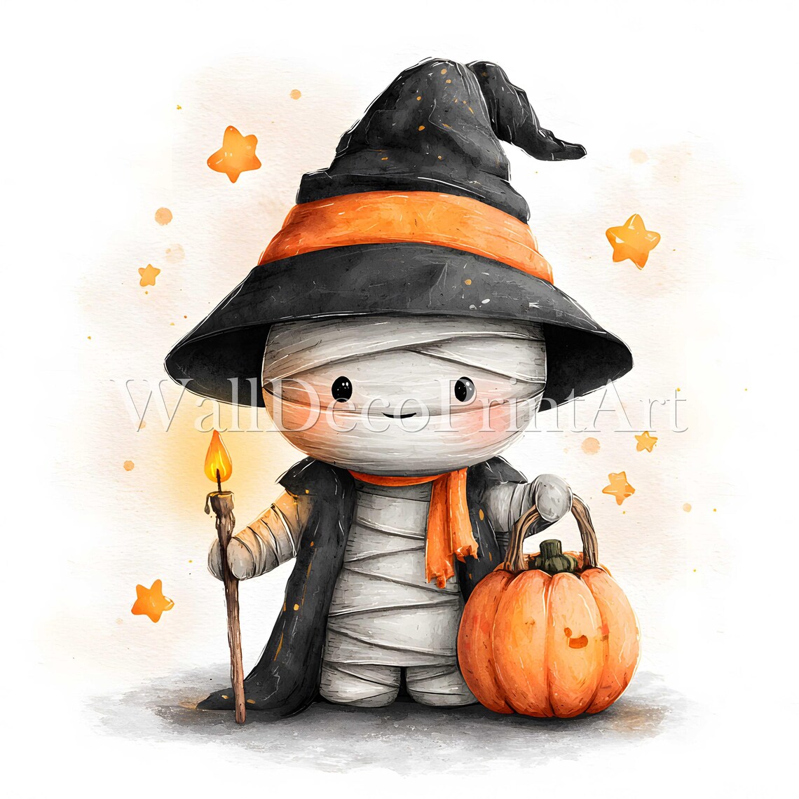 9 Cute Halloween Mummy Clipart Bundle - High Quality Images - Digital ...
