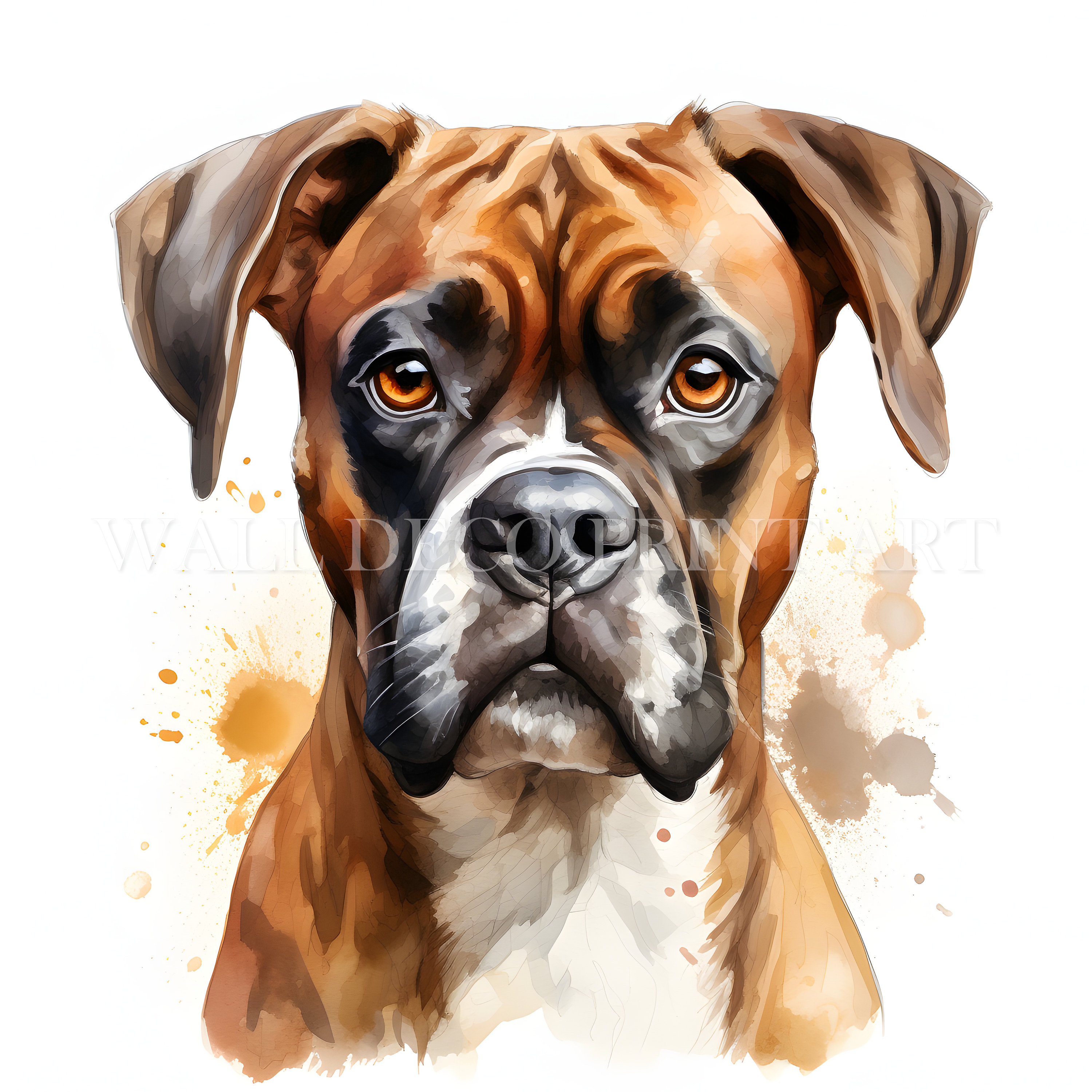 Cute Boxer Puppy Clipart Bundle 10 High Quality Jpgs - Etsy