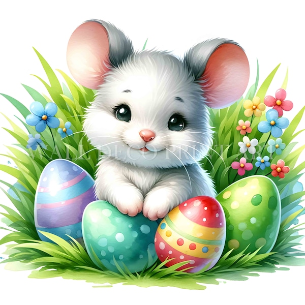 Cute Easter Clipart - Etsy