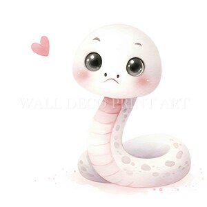 Soft Sketch SNAKE Clipart Bundle - 4 High Quality JPG - Digital ...