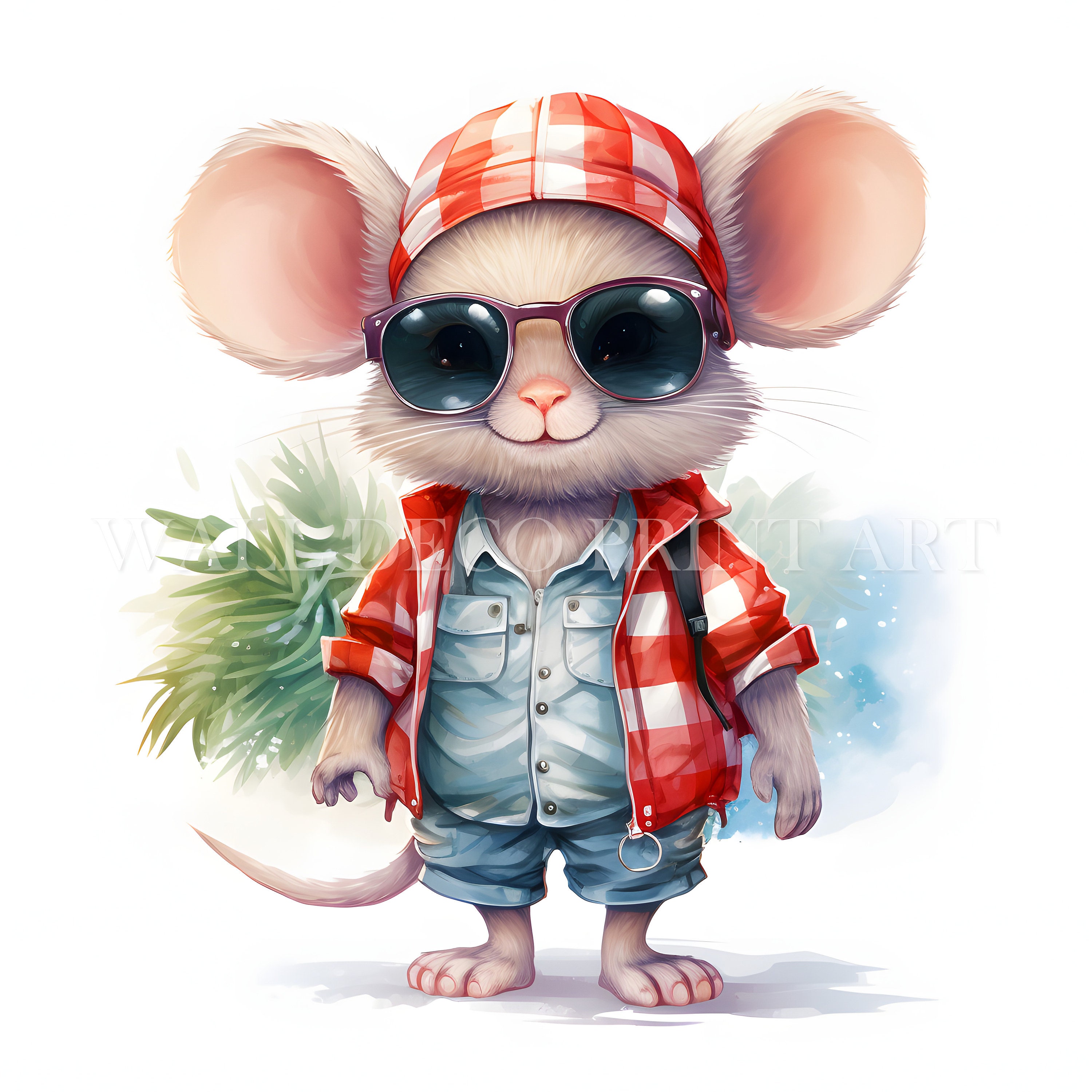 Cool and Cute Mouse Clipart Bundle 10 High Quality Jpgs - Etsy