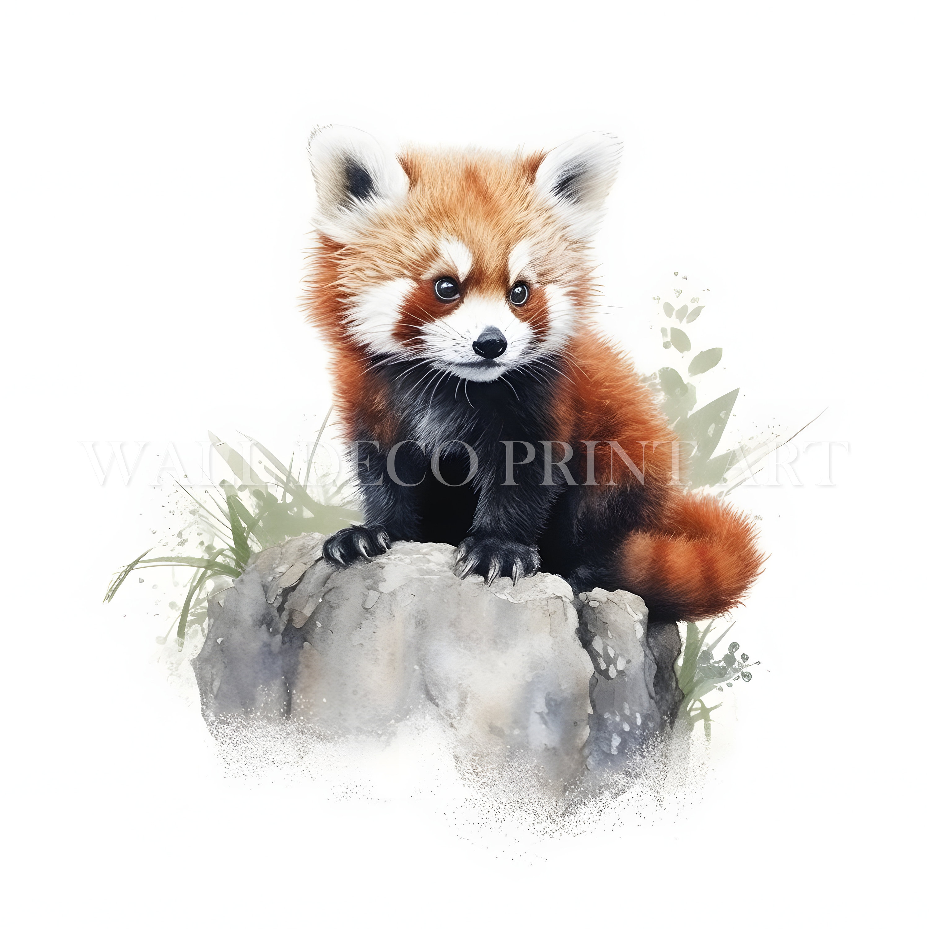Beautiful RED PANDA Clipart Bundle 11 High Quality Jpgs - Etsy