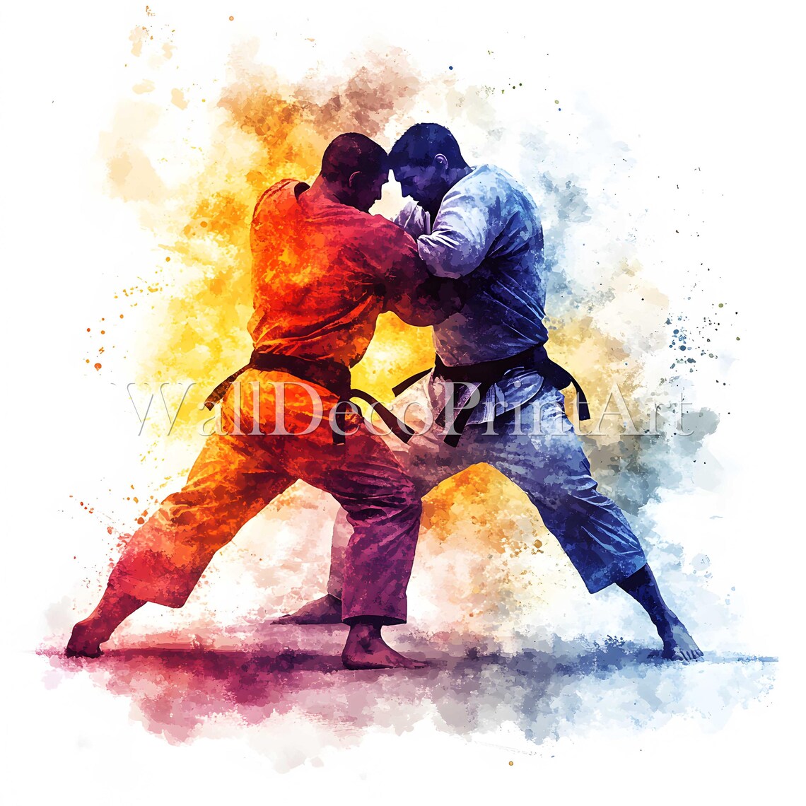 10 Jiu Jitsu Clipart - High Quality Jpgs - Digital Downloads ...