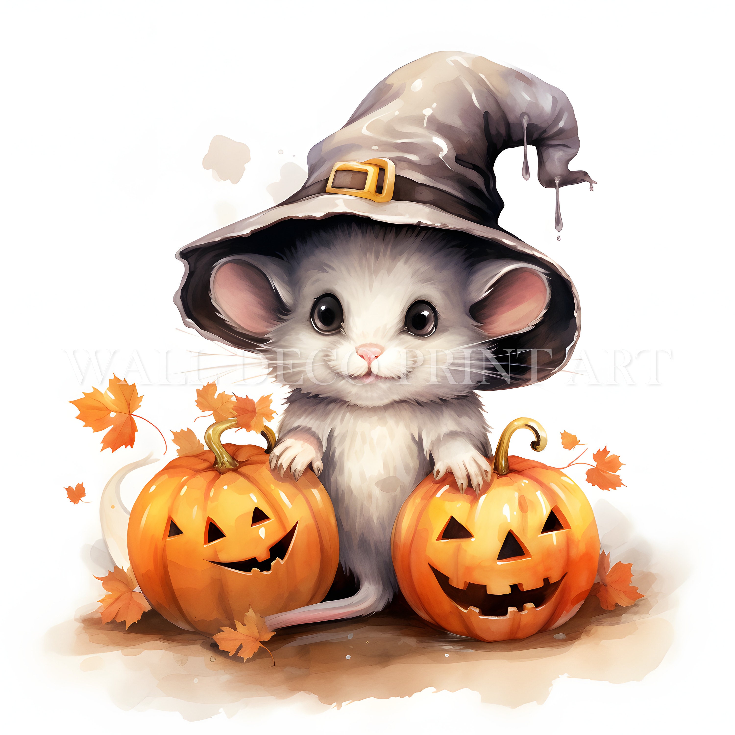 Cute Halloween Mouse Clipart Bundle 10 High Quality Jpgs - Etsy