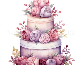 Colorful Happy Birthday Clipart Bundle 10 High Quality JPG Digital ...