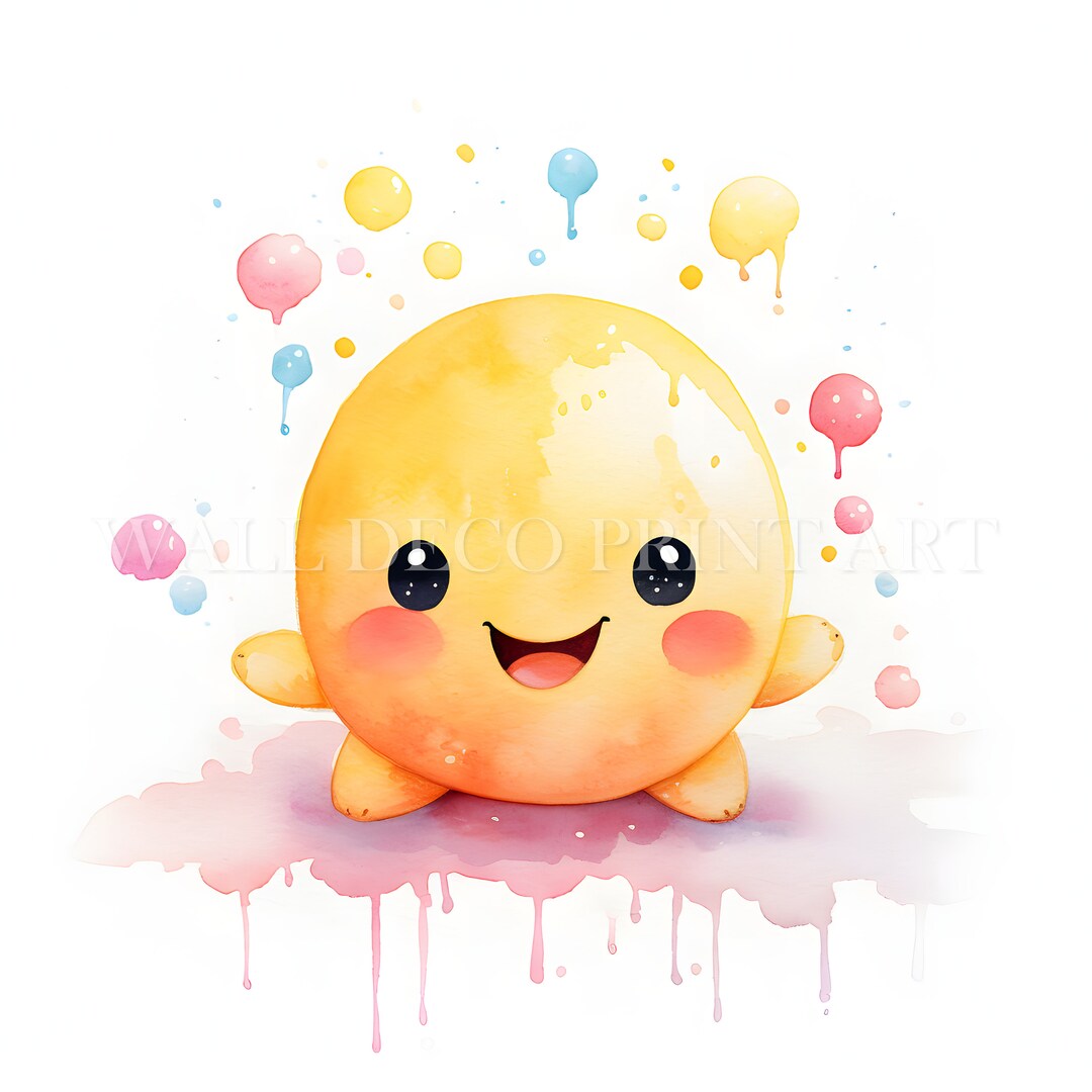 Cute Little Spirits Clipart Bundle - 11 High Quality Jpgs - Digital ...